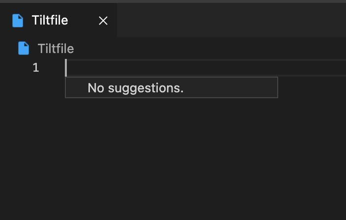 Vs Code Tiltfile Editor Support · Issue 4734 · Tilt Dev Tilt · Github
