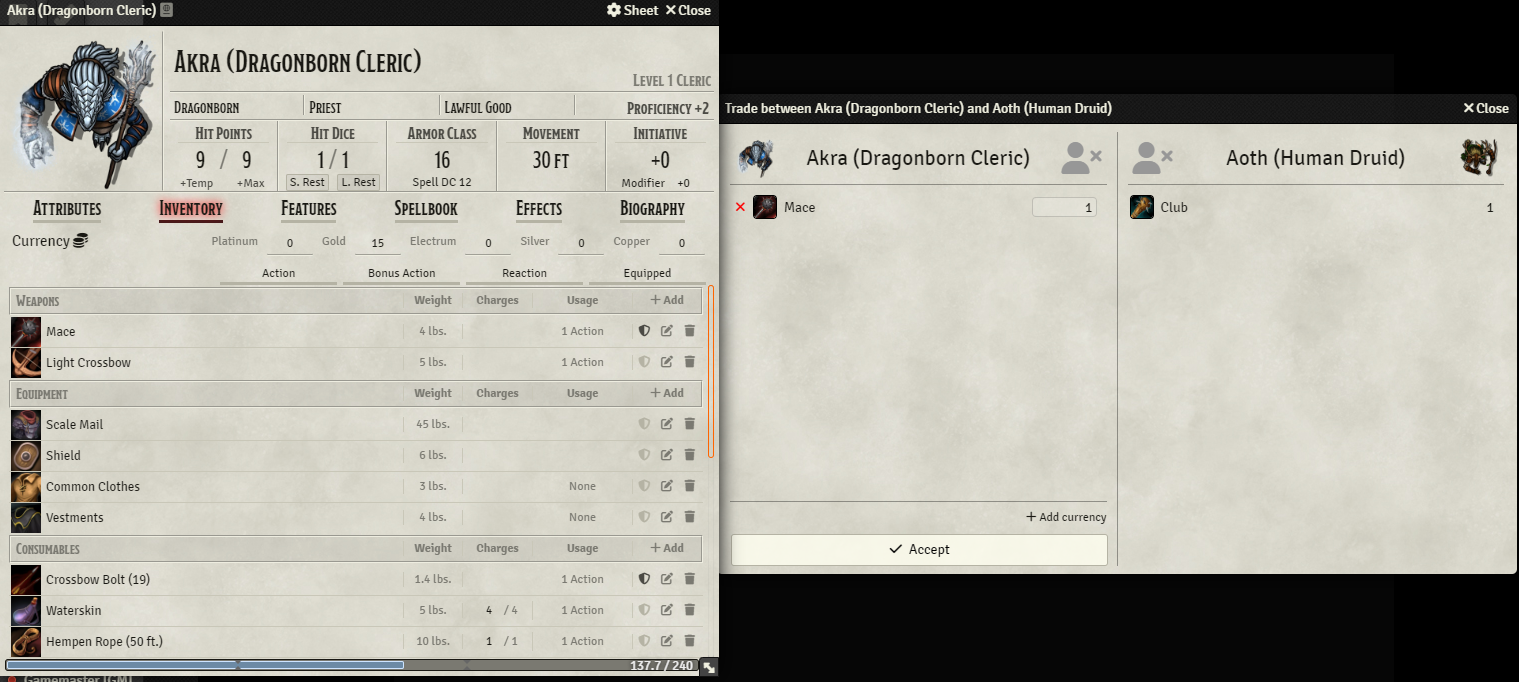 [BUG] - Spectators does not see trades in progress · Issue #193 · fantasycalendar/FoundryVTT ...
