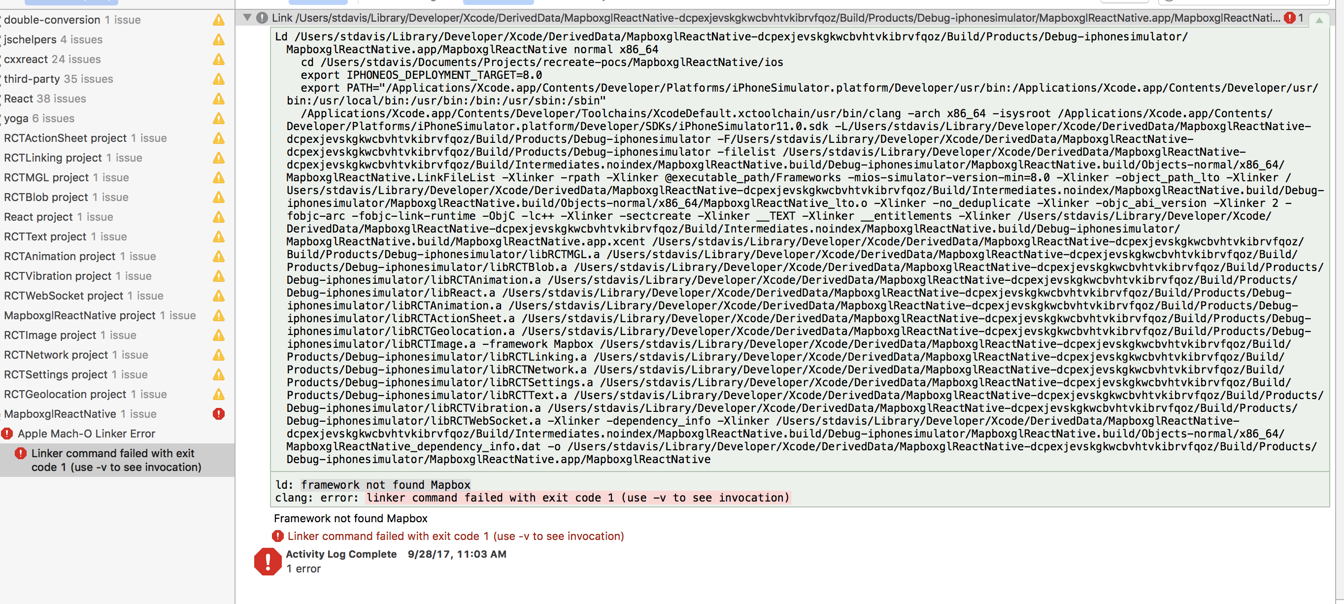 Unable to find libRCTMapboxGL.a · Issue #651 · nitaliano/react-native-mapbox-gl · GitHub
