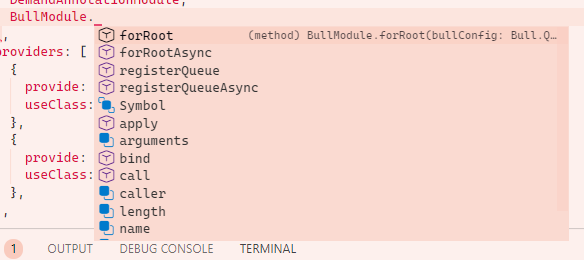 Unable To Use Bullmodule Forroot Or Forrootasync · Issue 637 · Nestjsbull · Github 2553