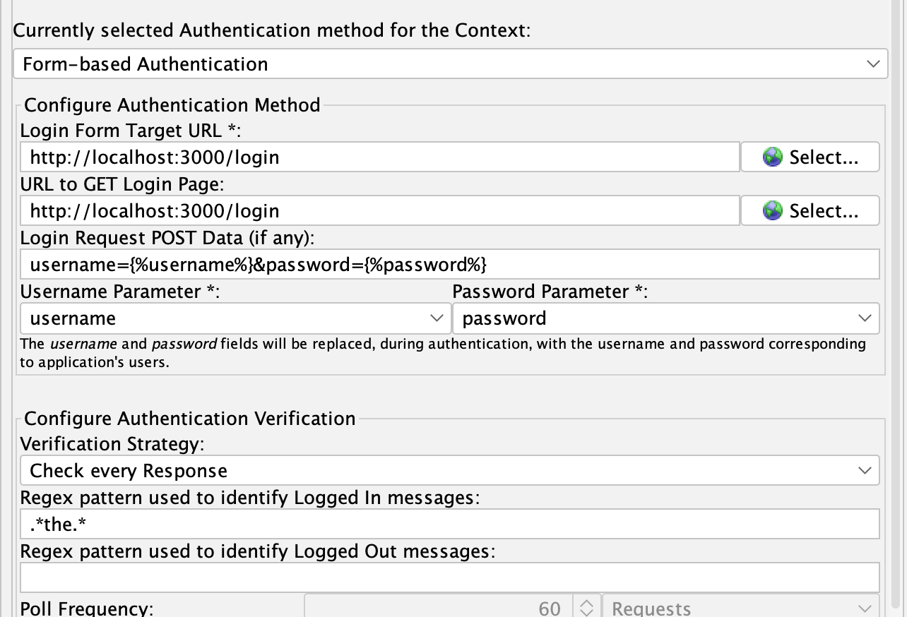 Automation framework - silent errors in form based authentication · Issue #7541 · zaproxy ...