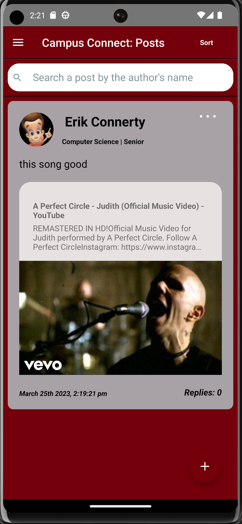 Link previews on the Posts Screen · Issue #121 · SCCapstone/CampusConnect · GitHub