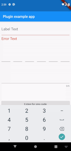 If you set custom TextField the function hint dissappear · Issue #3 · jaumard/sms_autofill · GitHub