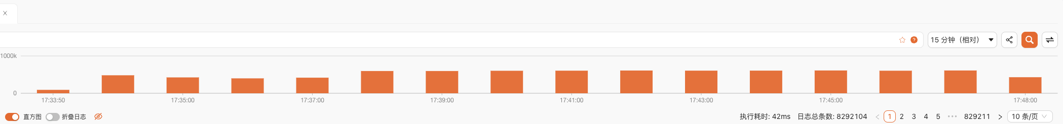 两次搜索查询出来的结果不一致 · Issue #801 · clickvisual/clickvisual · GitHub