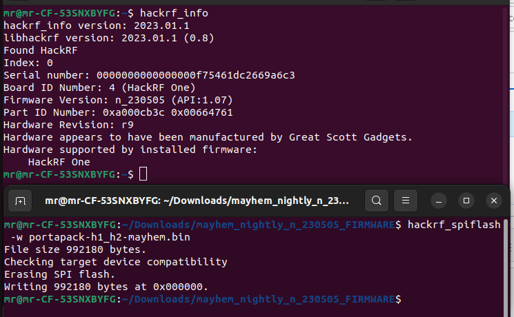 Unknown Board Id · Issue 1317 · Greatscottgadgetshackrf · Github