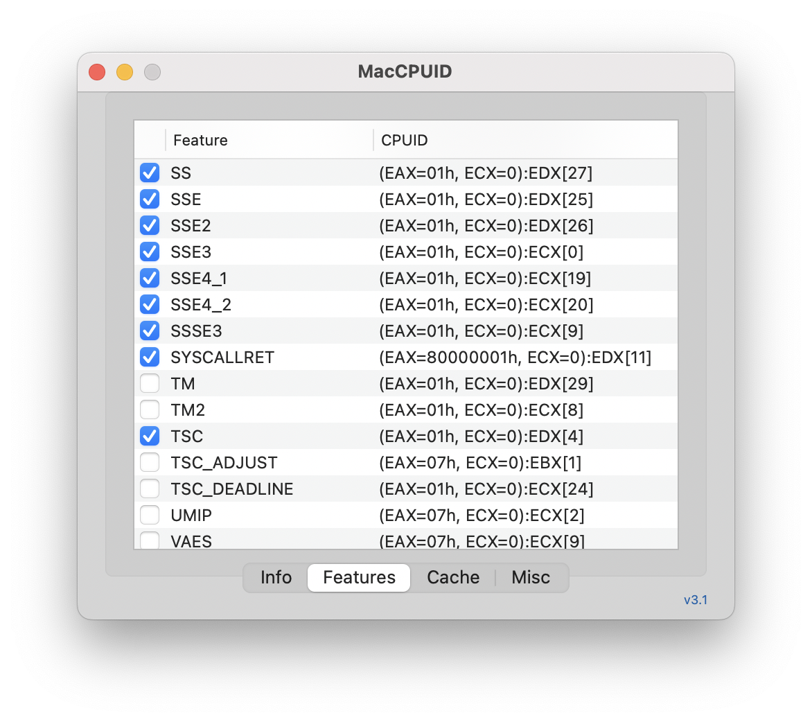 Apple M1 cross x86_64 support missing CPU instructions · Issue #43782 ...