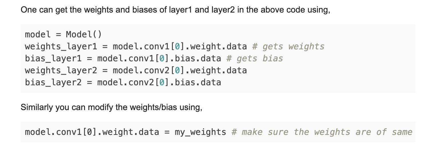 How to change weights and biases of yolov8 model's layer? · Issue #3349 · ultralytics ...