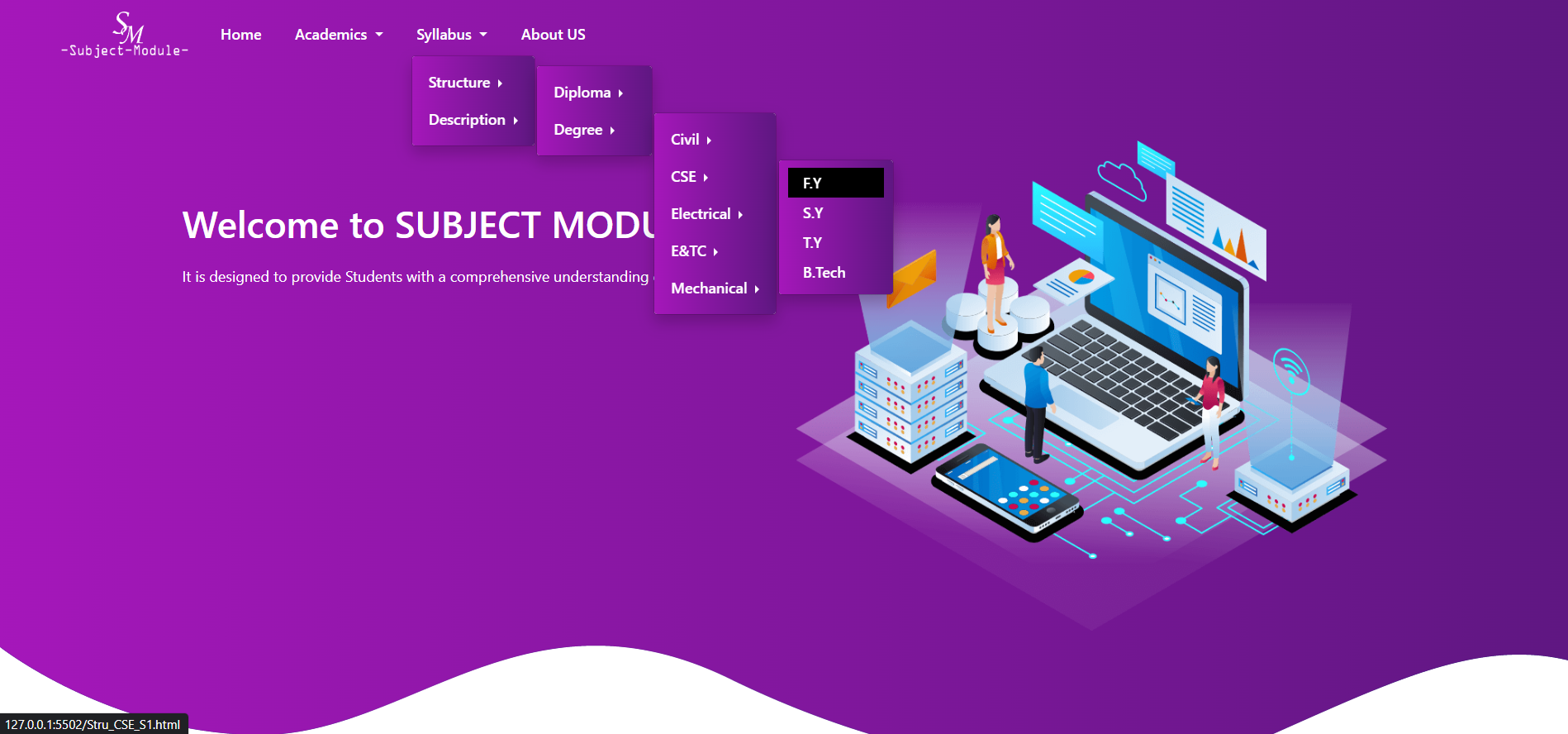 GitHub - Chetan-P-Sonawane/Institute-Management-System