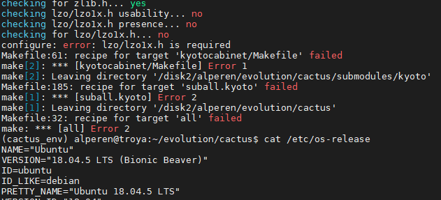 Installation problem · Issue #187 · ComparativeGenomicsToolkit/cactus ...