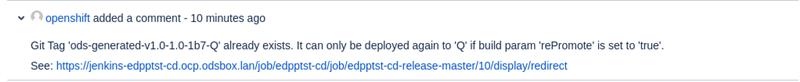 If the deployment to P fails, the release is broken · Issue #708 · opendevstack/ods-jenkins ...