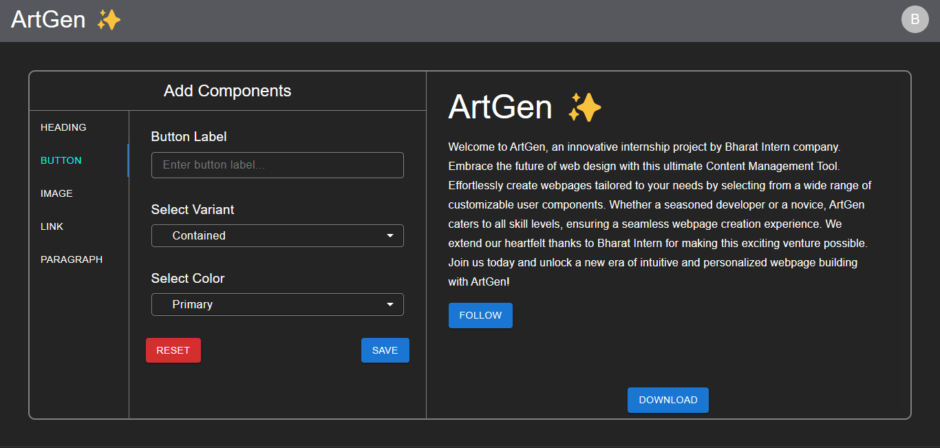 GitHub - BlackShort/ArtGen: ArtGen: A user-friendly Content Management Tool on GitHub that ...