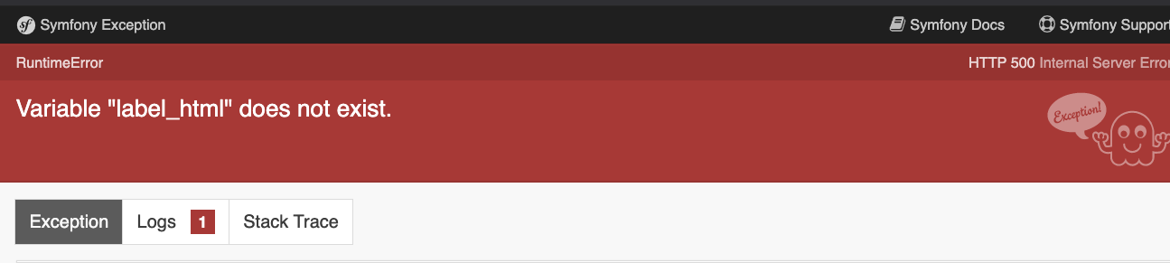 BooleanField doesn't work on forms since version 3.4 when using Symfony