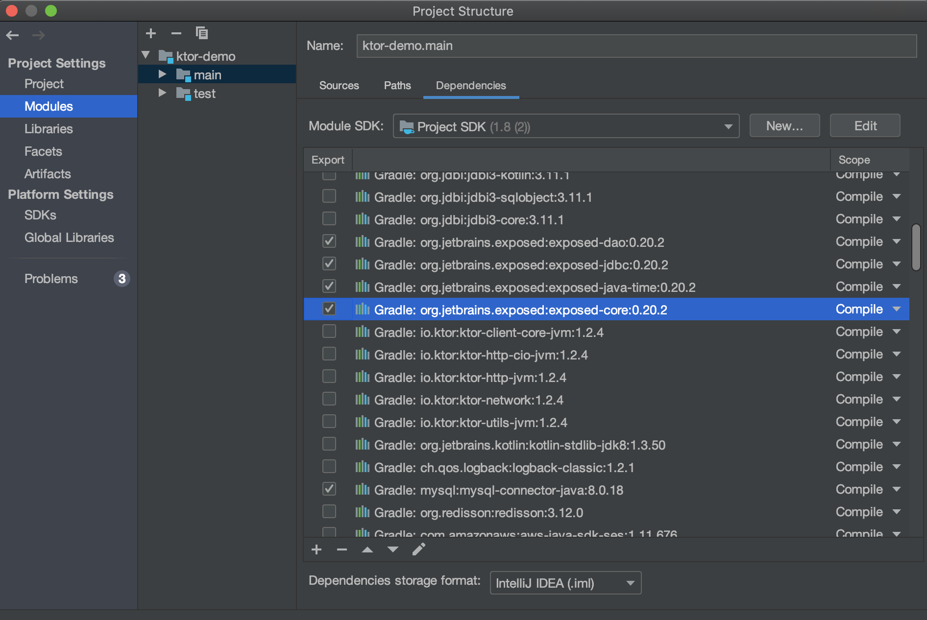 Getting NoClassDefFoundError on Database.connect() · Issue #697 · JetBrains/Exposed · GitHub