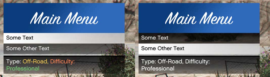 Colour control characters causing bias in string width evaluation. · Issue #71 · Guad/NativeUI ...