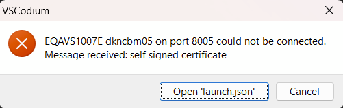 Debug Start Fails · Issue 1053 · Codeforivscode Ibmi · Github 