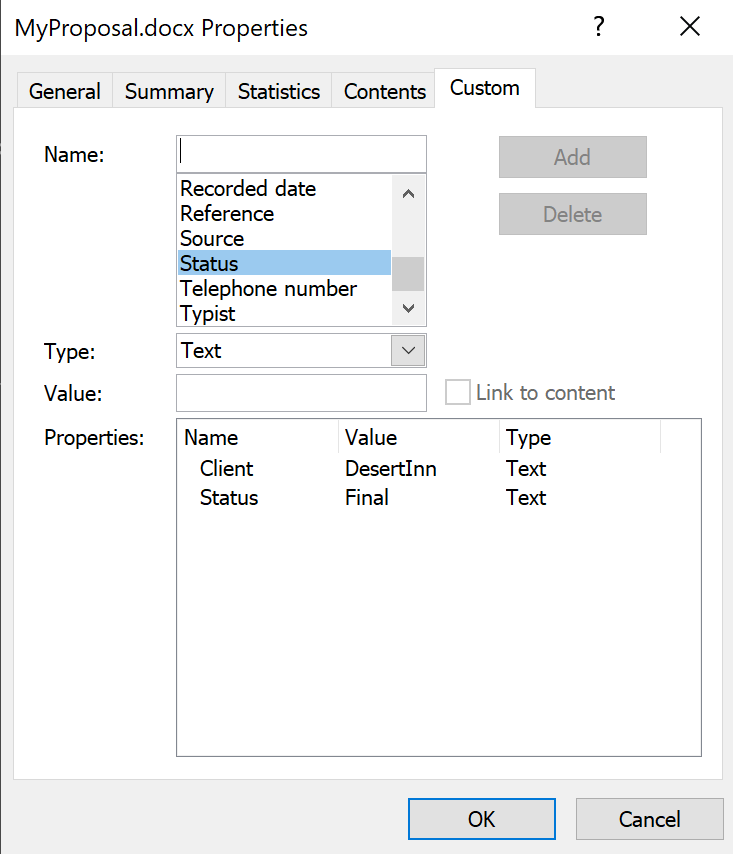 Add additional properties in Document Info · Issue #1794 · ONLYOFFICE/DocumentServer · GitHub