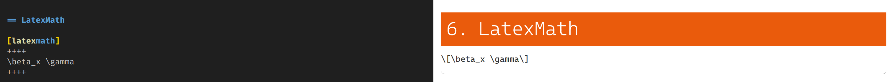 How to display math formulas in preview? · Issue #279 · asciidoctor/asciidoctor-vscode · GitHub
