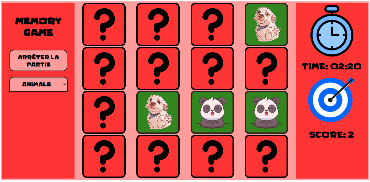 GitHub - congtaiho/Memory-Game: This is a memory game application built from Javascript, HTML ...