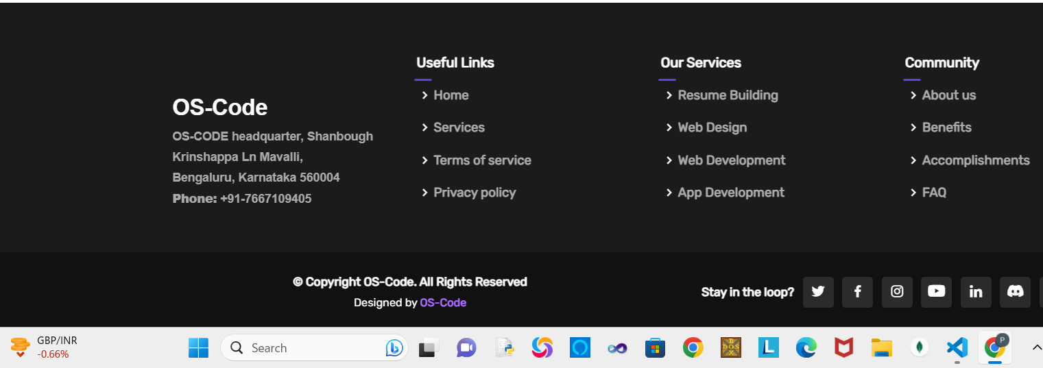 [Feat]: Add the OScode logo to the footer. · Issue #1095 · OSCode-Community/OSCodeCommunitySite ...