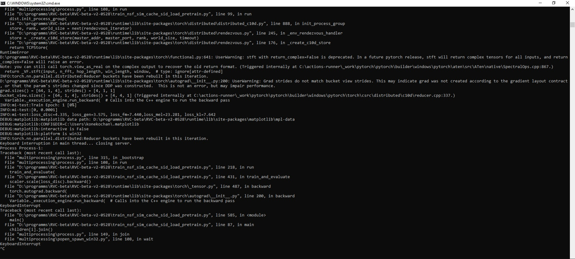 Endless Errors · Issue 467 · Rvc Projectretrieval Based Voice Conversion Webui · Github