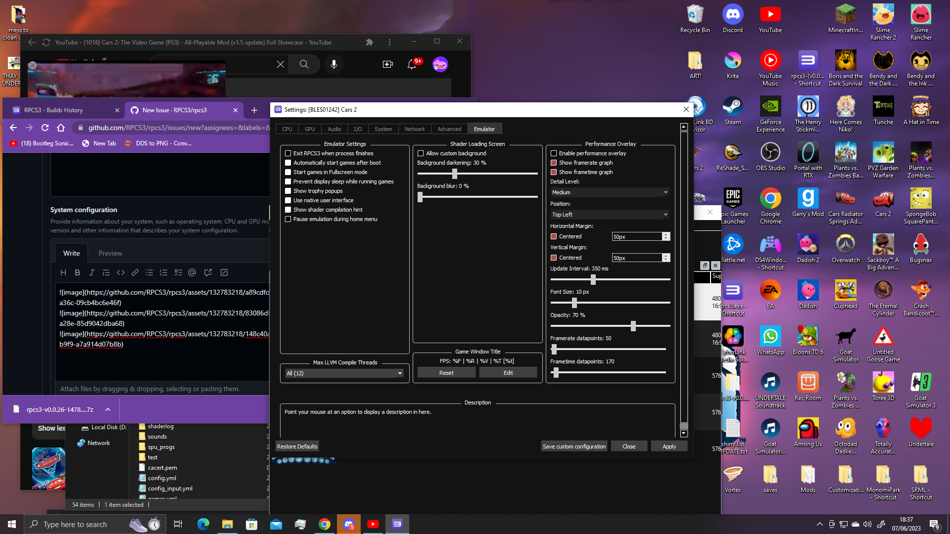 Cars 2- Grems glitchy texture · Issue #13976 · RPCS3/rpcs3 · GitHub