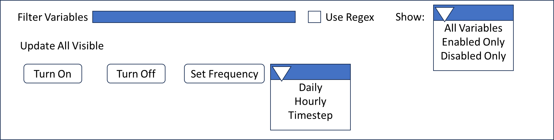Redo the layout of the new Output:Variable filter capability · Issue #626 · openstudiocoalition ...