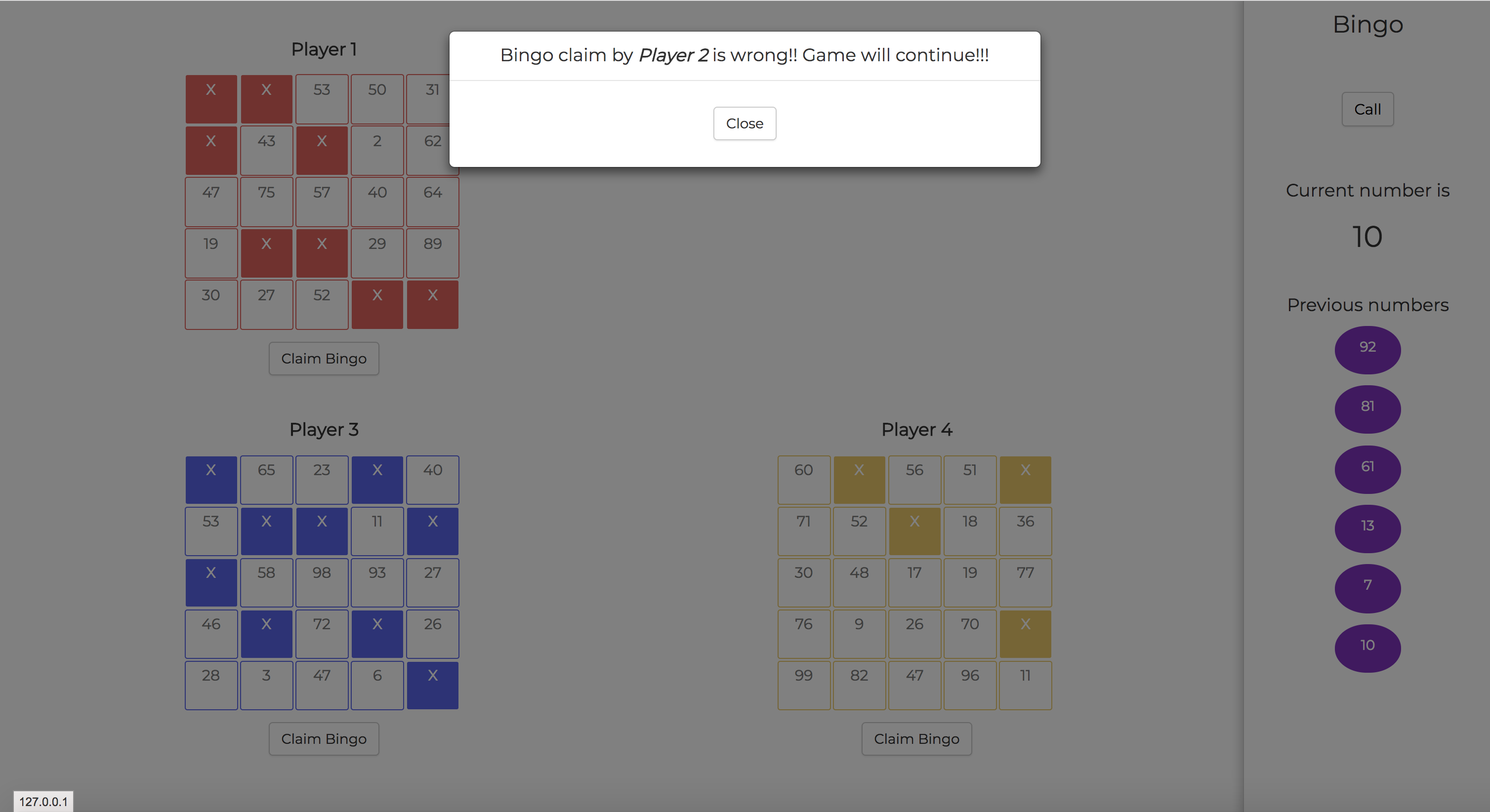 GitHub - avinashiyer4292/bingo: A Bingo game created in React, Node.js