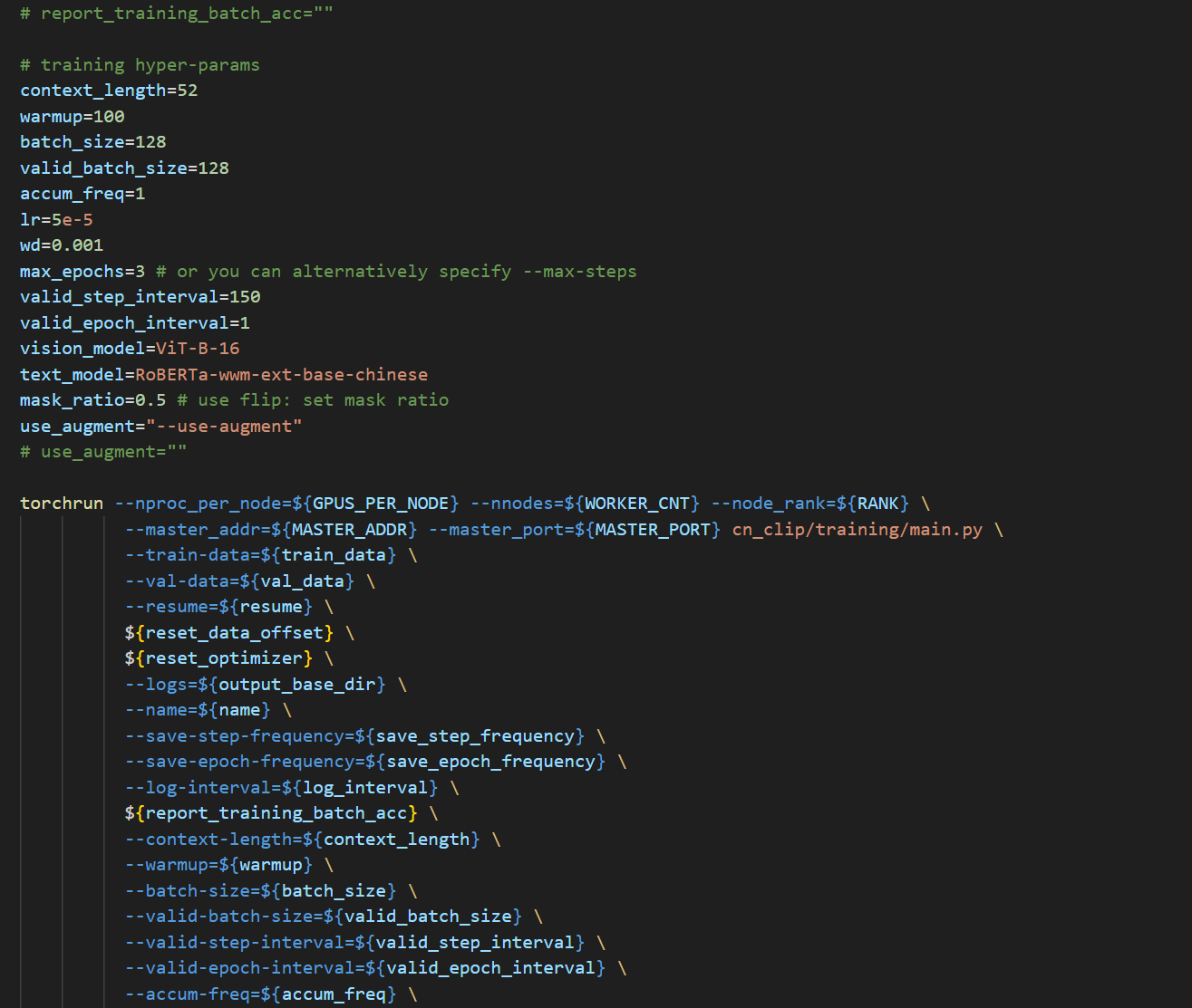 bash run_scripts/muge_finetune_vit-b-16_rbt-base.sh ${DATAPATH}时出错 · Issue #97 · OFA-Sys/Chinese ...