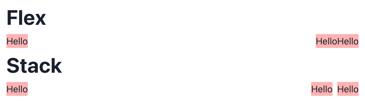 Stack + Spacer is not recommended? · chakra-ui chakra-ui · Discussion ...