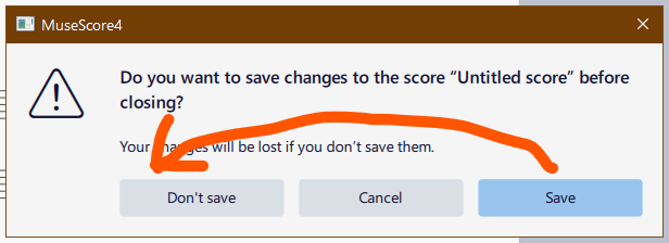 Inconsistent location (on the right) for "Save" button in "Save score" dialog · Issue #17484 ...