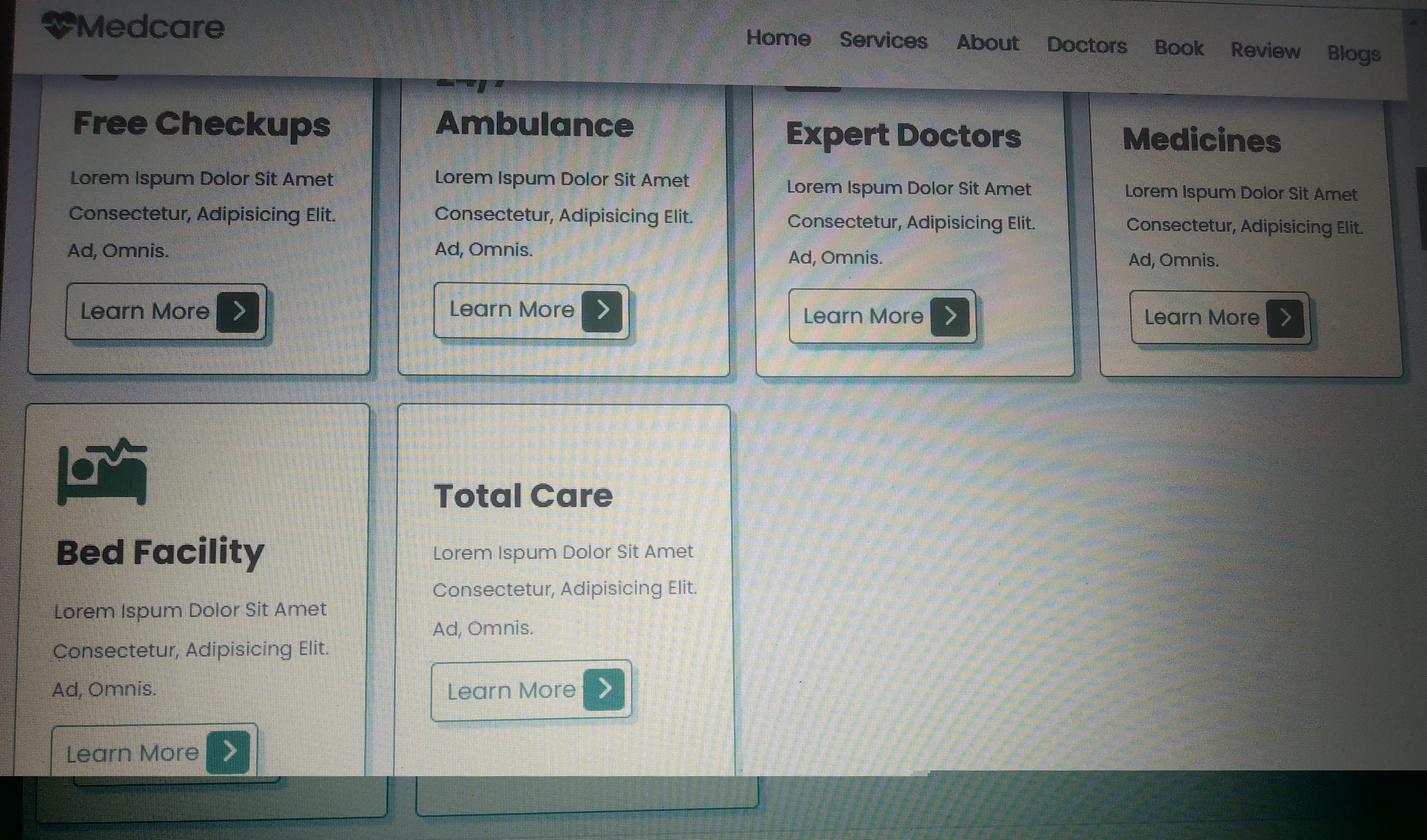 GitHub - Tanyachettiar/Medcare-Website