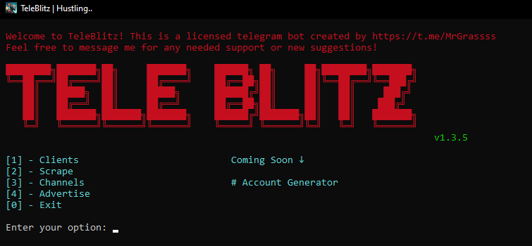 GitHub - MrGrasss/TeleBlitz-BestTelebot: Welcome to the best telegram ...