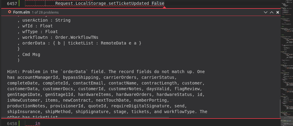 Scroll Problem in "Peek Problem" · Issue #78703 · microsoft/vscode · GitHub