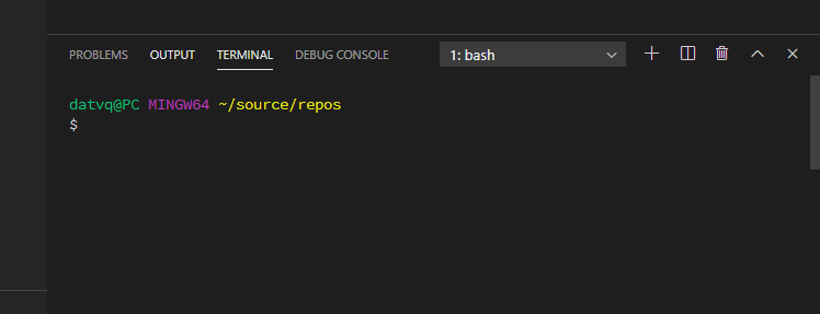 Terminal does not show to typing · Issue #99644 · microsoft/vscode · GitHub