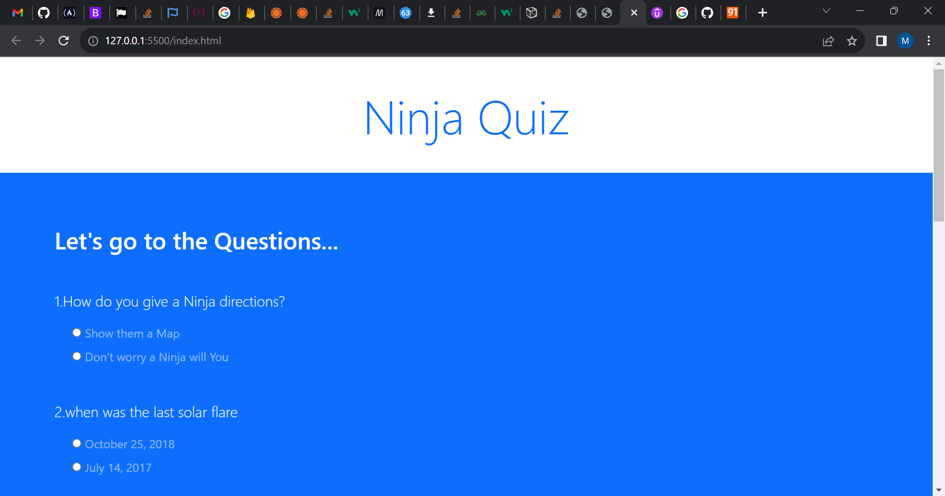 GitHub - Muees99/Quiz-App: Quiz App: A simple interactive web application built with HTML, CSS ...