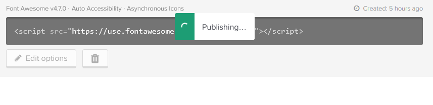 Fonts Awesome Stuck · Issue #19818 · FortAwesome/Font-Awesome · GitHub