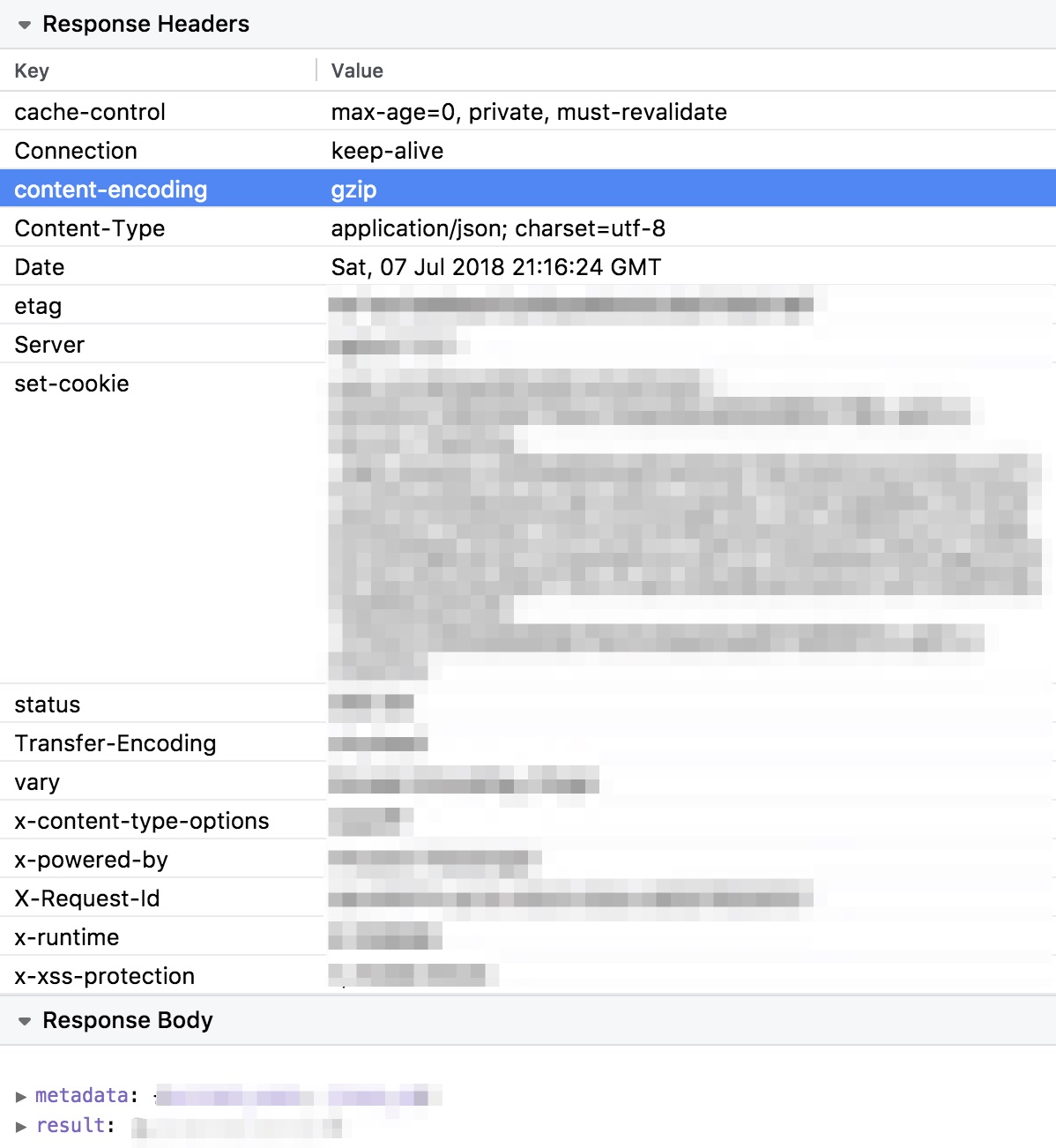 Network plugin + OkHttp interceptor does not decompressed gzipped responses · Issue #79 ...