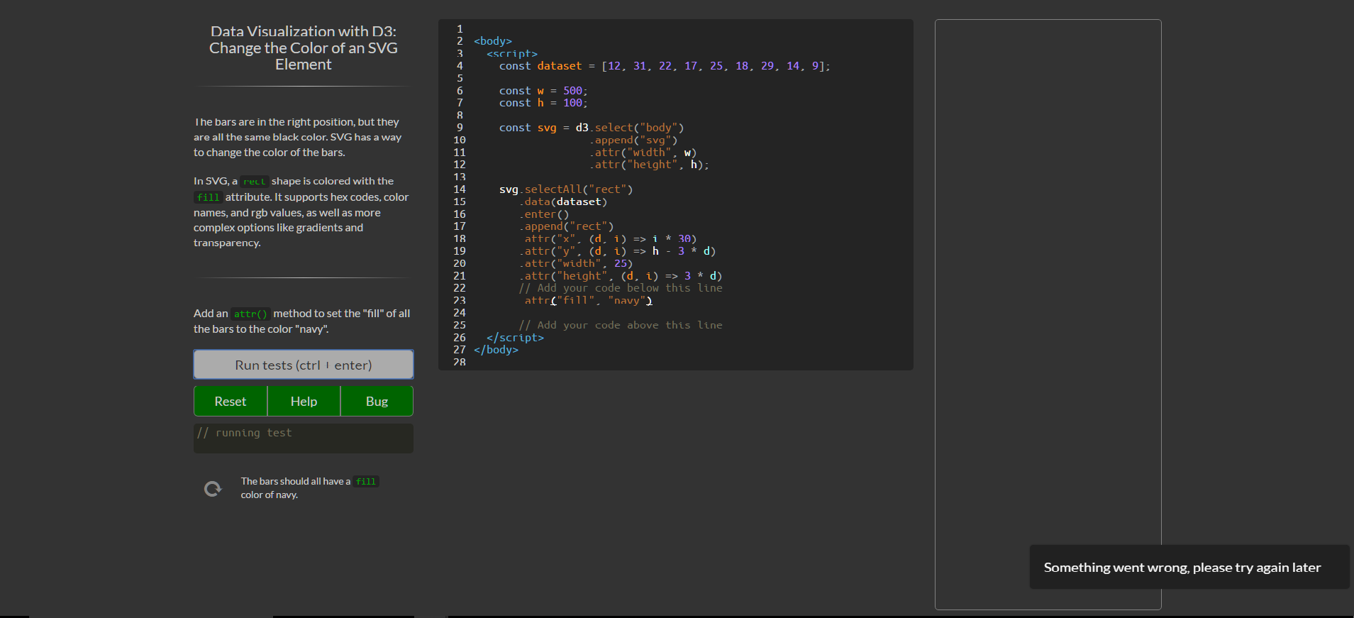 Test Fails In Firefox But Passes In Chrome · Issue 15306 · Freecodecampfreecodecamp · Github