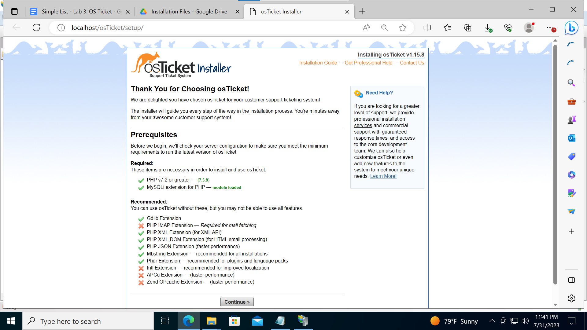 GitHub - DarianWells/osticket-prereqs
