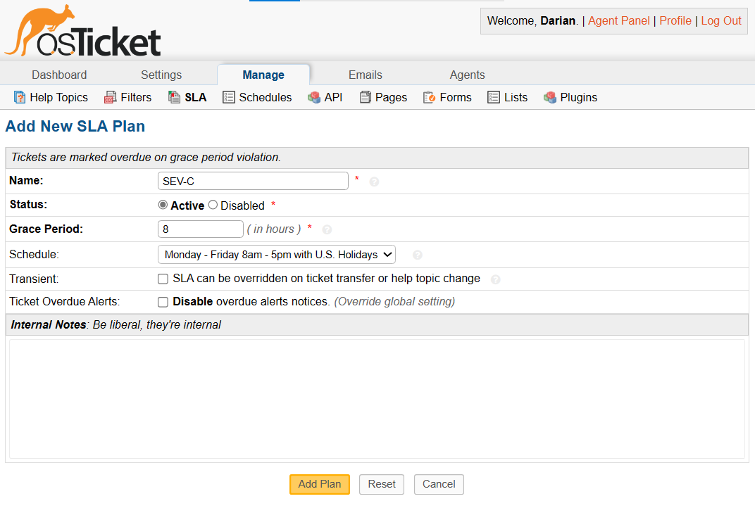 GitHub - DarianWells/osticket-post-install: Post installation configuration for osTicket