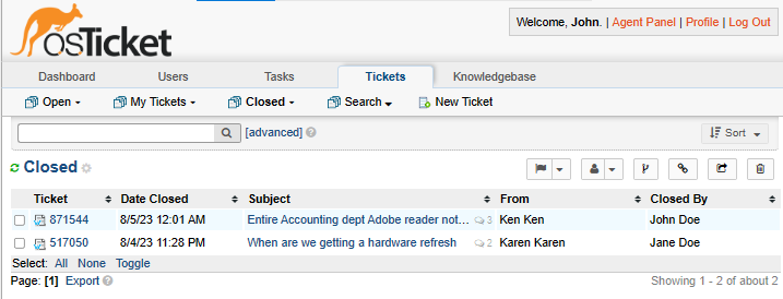 GitHub - DarianWells/osticket-ticket-lifecycle: Tutorial creating ticket lifecycle examples for ...