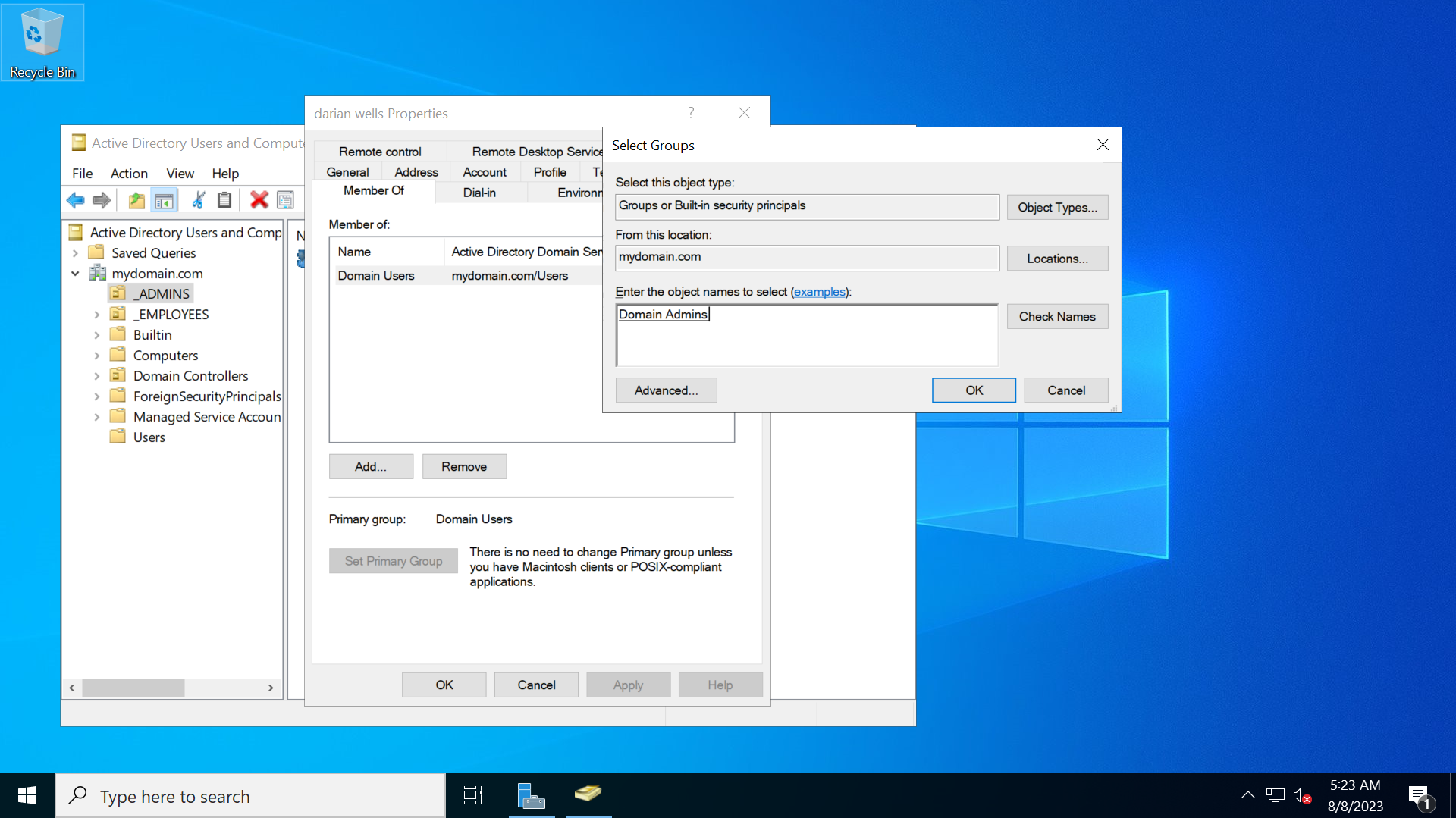 GitHub - DarianWells/Configure-Active-Directory