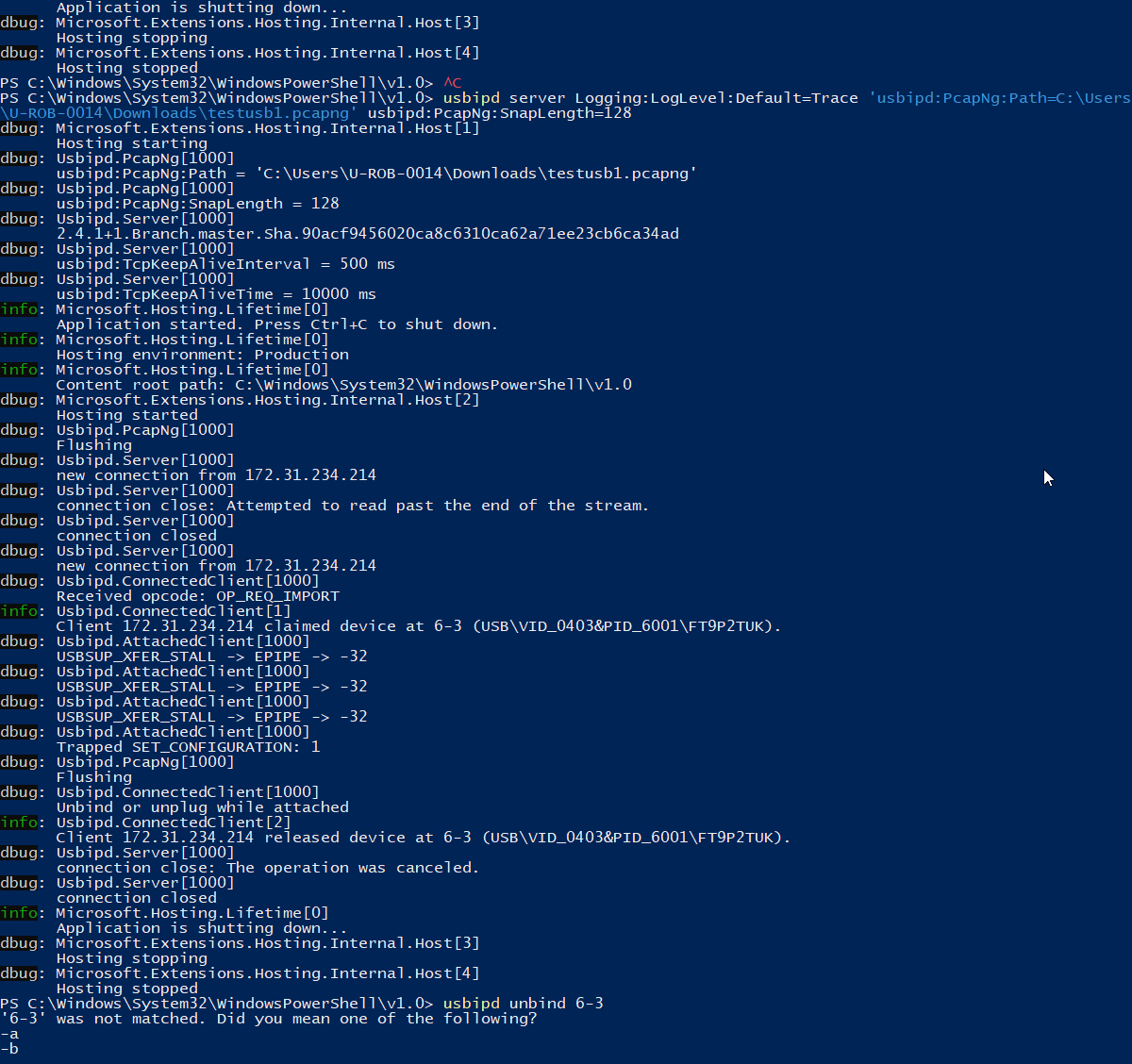 usbip: error: Attach Request for failed · Issue #606 · dorssel/usbipd-win · GitHub