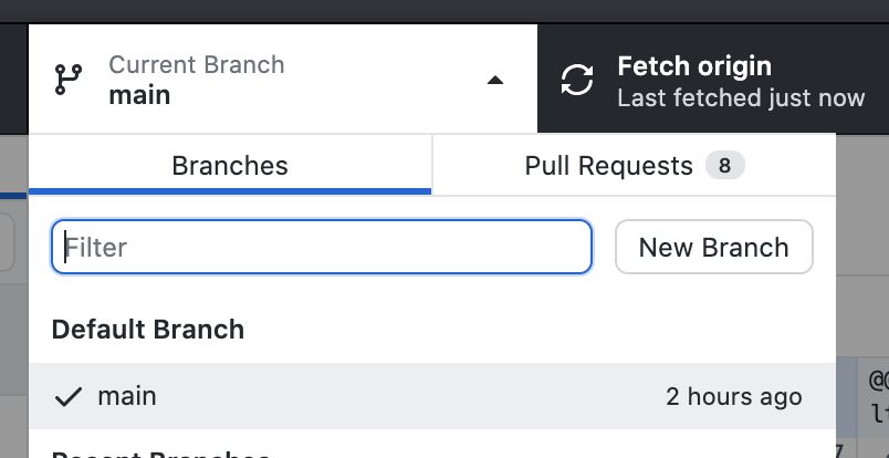 A new branch should reflect the contents of the current branch · Issue ...