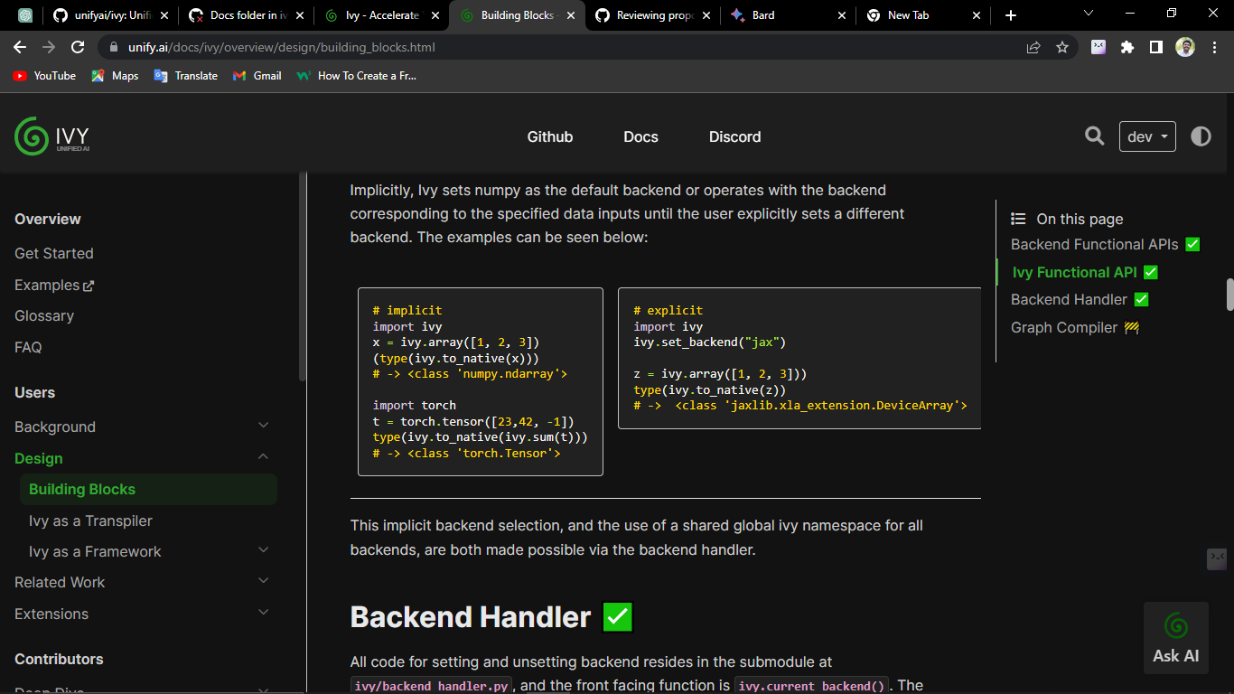 [documentation] Ivy To Native Function Expects Ivy Array Object But Accepts Torch Tensor