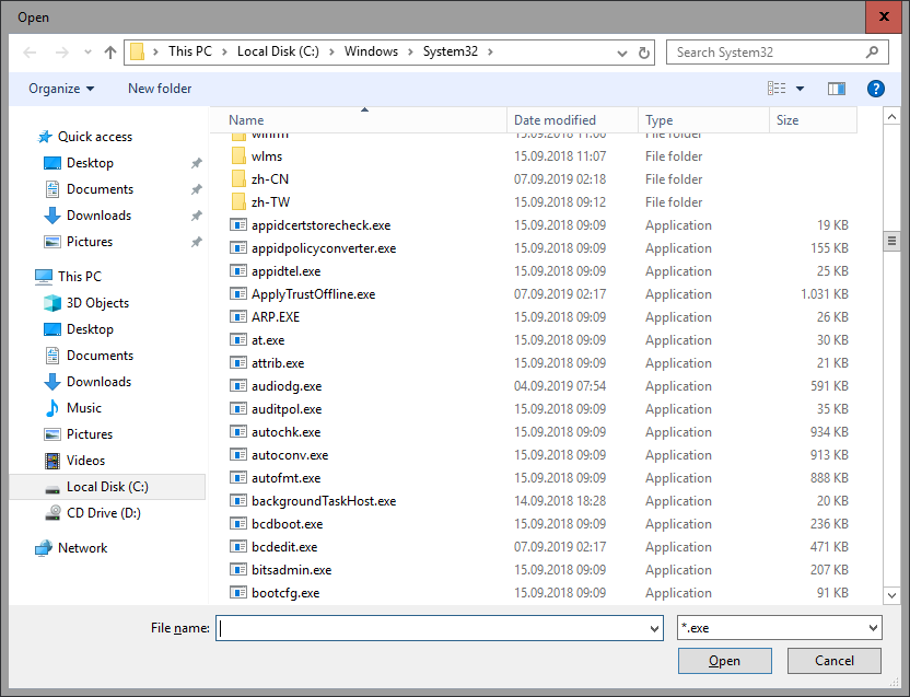 Can Not Find The File Algexe With Openfiledialog · Issue 3044 · Dotnetwinforms · Github