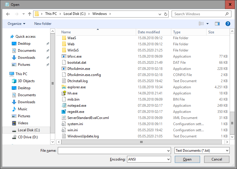 Can Not Find The File Algexe With Openfiledialog · Issue 3044 · Dotnetwinforms · Github