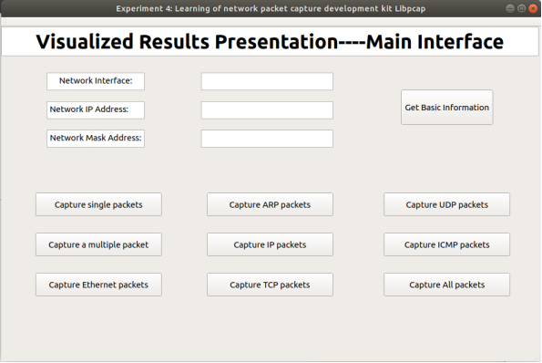 GitHub - neuljh/Libpcap: 基于Libpcap的网络数据包捕获与嗅探程序