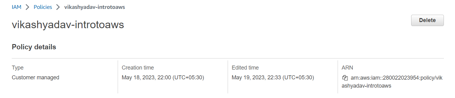 GitHub - trilogy-group/vikashyadav-jtu23-introtoaws: This is my assignment for AWS track of jTU-23