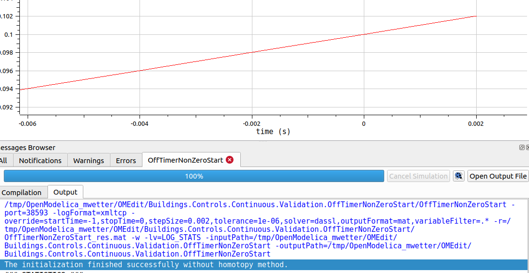 OpenModelica makes one step beyond stopTime · Issue #8359 · OpenModelica/OpenModelica · GitHub